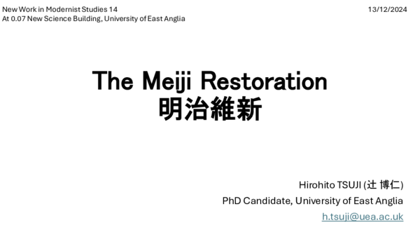 (PDF) The Meiji Restoration