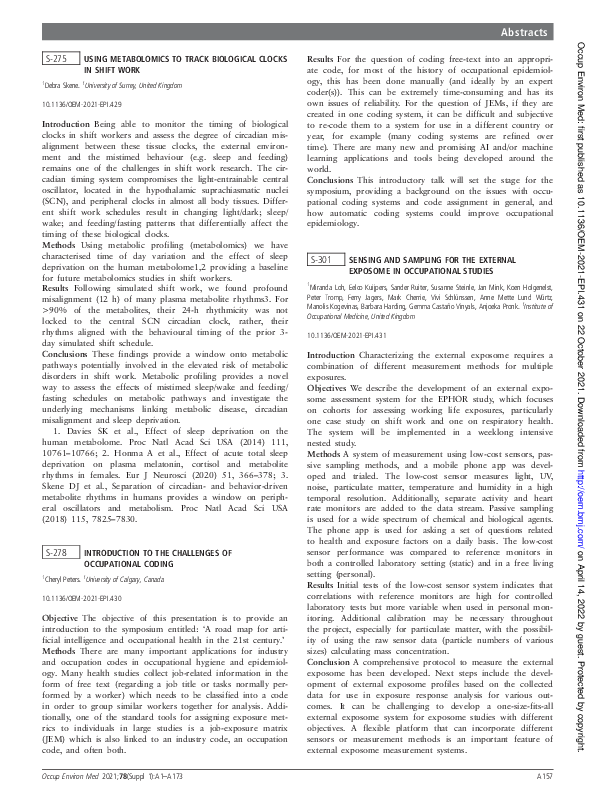 (PDF) S-301 Sensing and sampling for the external exposome in ...