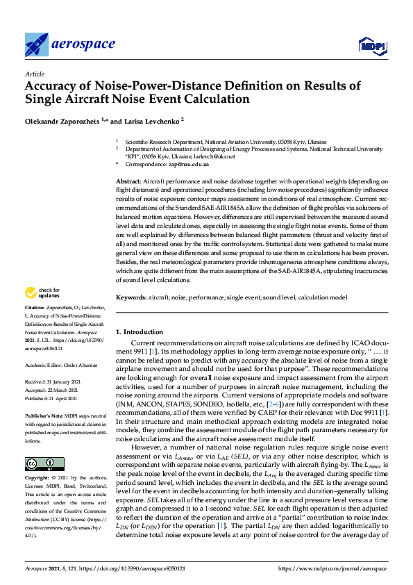 (PDF) Accuracy of Noise-Power-Distance Definition on Results of Single ...