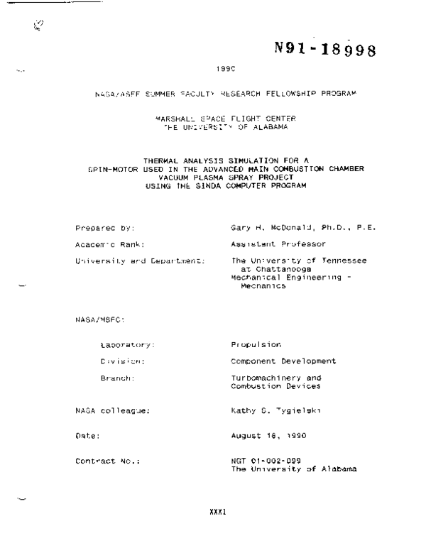 (PDF) Thermal analysis simulation for a spin-motor used in the advanced ...
