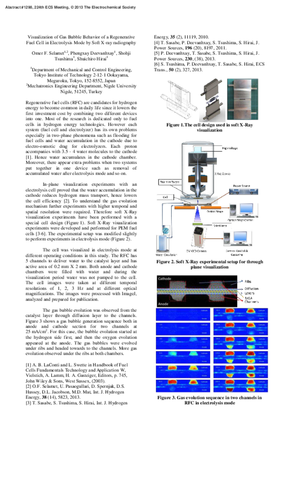 (PDF) Visualization of Gas Bubble Behavior of a Regenerative Fuel Cell ...