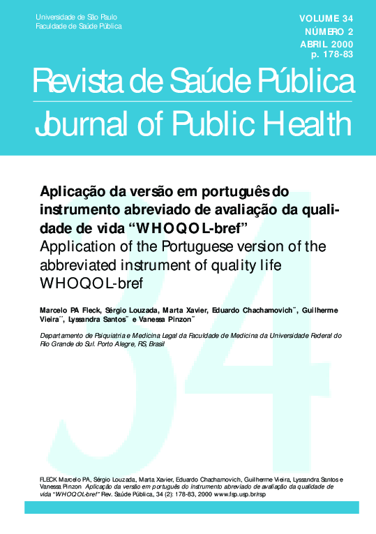 (PDF) Aplicação da versão em português do instrumento abreviado de ...