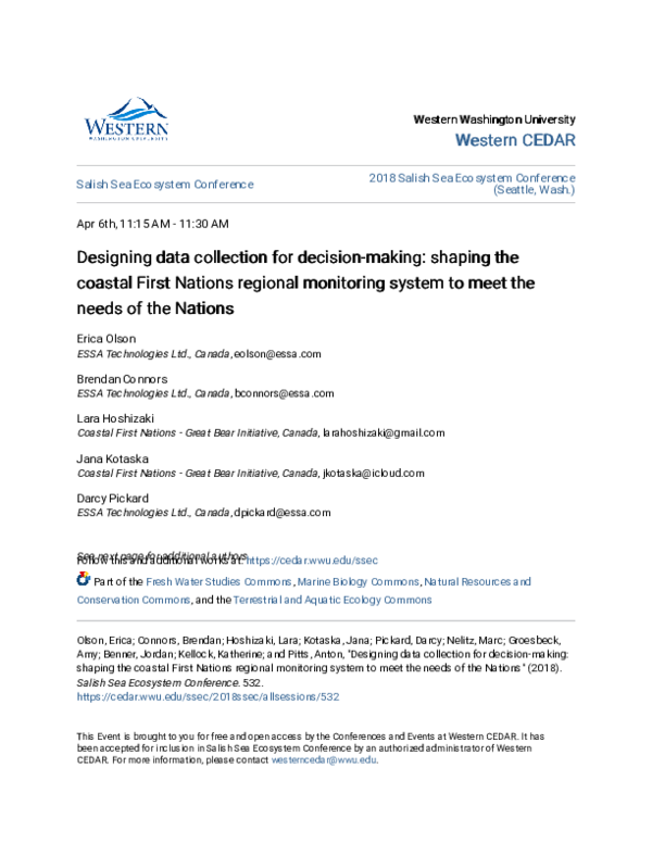 (PDF) Designing data collection for decision-making: shaping the ...
