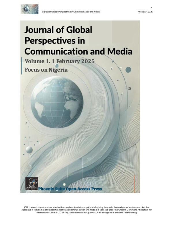 (PDF) Journal of Global Perspectives in Communication and Media