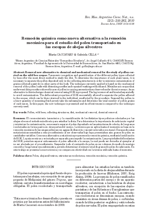 (PDF) Remoción química como nueva alternativa a la remoción mecánica ...