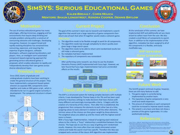 (PDF) SimSYS: Serious Educational Games
