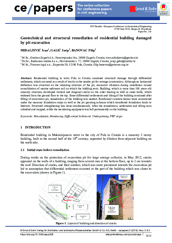 (PDF) Geotechnical and structural remediation of residential building ...