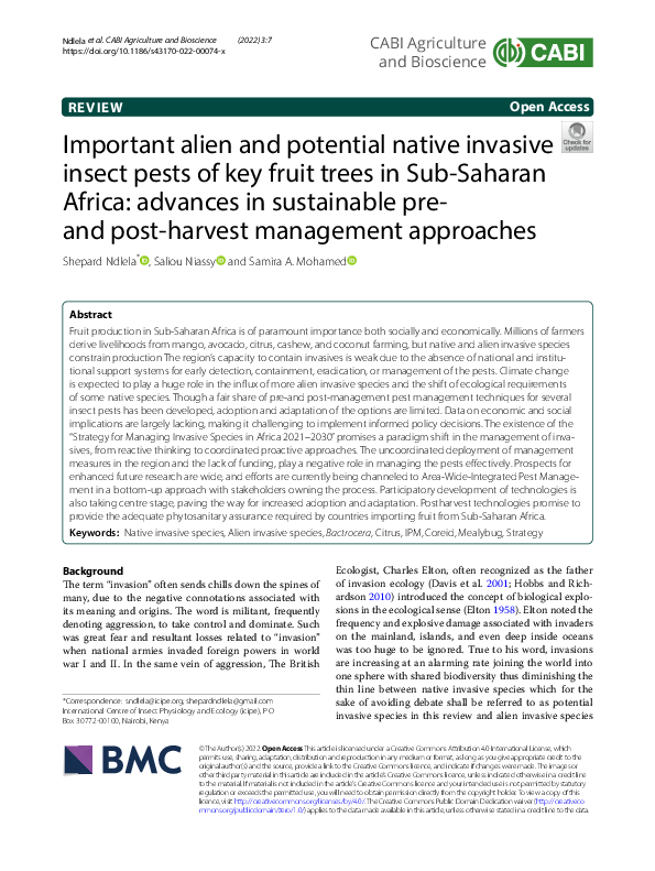 (PDF) Important alien and potential native invasive insect pests of key ...