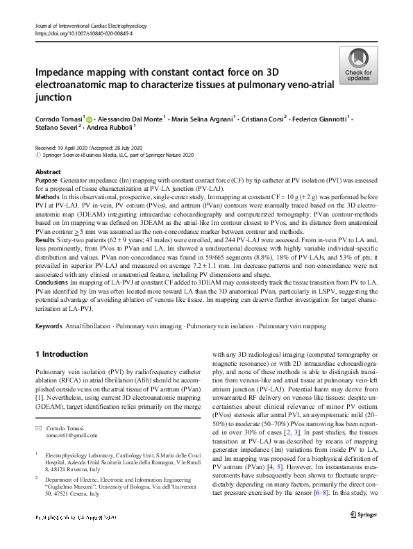 (PDF) Impedance mapping with constant contact force on 3D ...