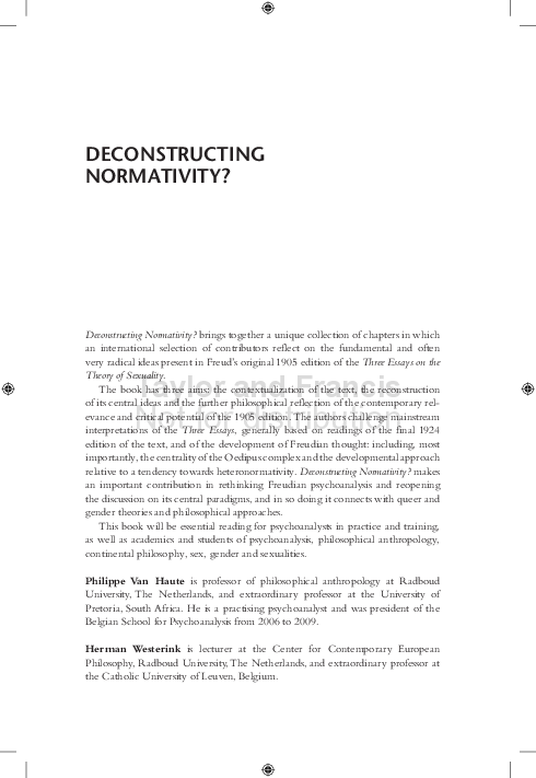 (PDF) The pre-Freudian modernisation of sexuality: Richard von Krafft ...