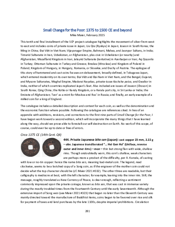 (PDF) 1375 to 1500 CE and beyond