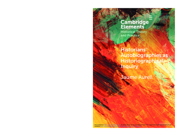 (PDF) Historians' Autobiographies as Historiographical Inquiry