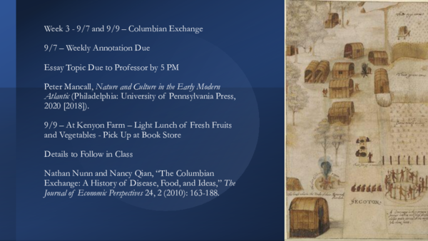 (PDF) Environmental History of the Atlantic World - Lecture Three ...