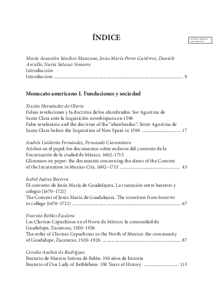 (PDF) El convento de Jesús María de Guadalajara. La transición entre ...