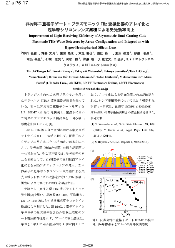 (PDF) Improvement of Light Receiving Efficiency of Asymmetric Dual ...