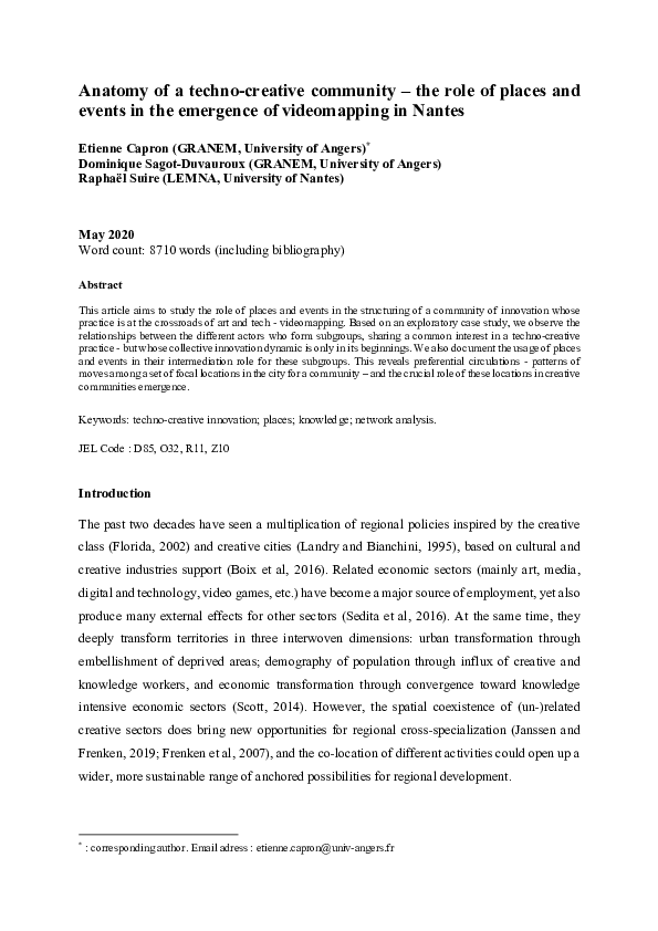 (PDF) Cross boundaries to produce novelties at the intersection of two ...