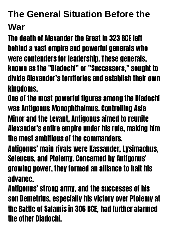 (PDF) The General Situation Before the War