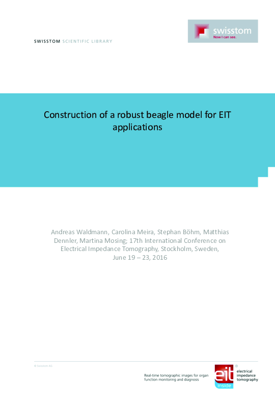 (PDF) Construction of a robust beagle model for EIT applications