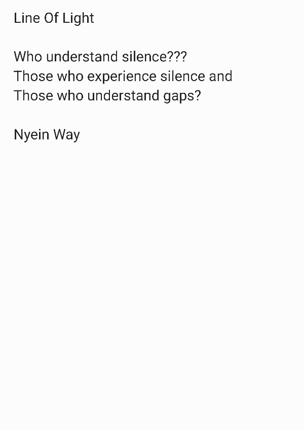(PDF) Light Of Silence