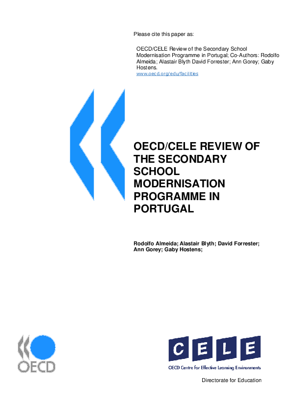 (PDF) Directorate for Education OECD/CELE REVIEW OF THE SECONDARY ...