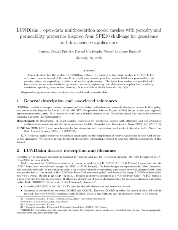(PDF) LUNDIsim : open-data multiresolution model meshes with porosity and permeability ...