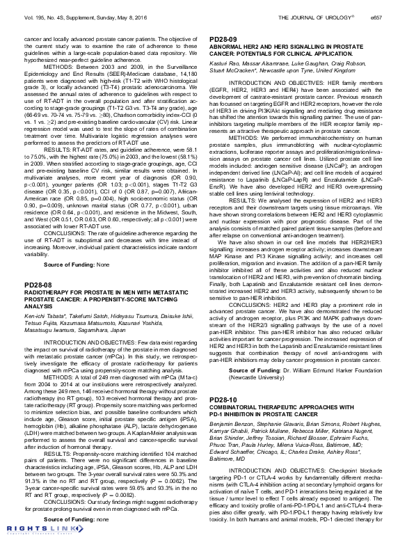 (PDF) PD28-09 Abnormal HER2 and HER3 Signalling in Prostate Cancer: Potentials for Clinical ...