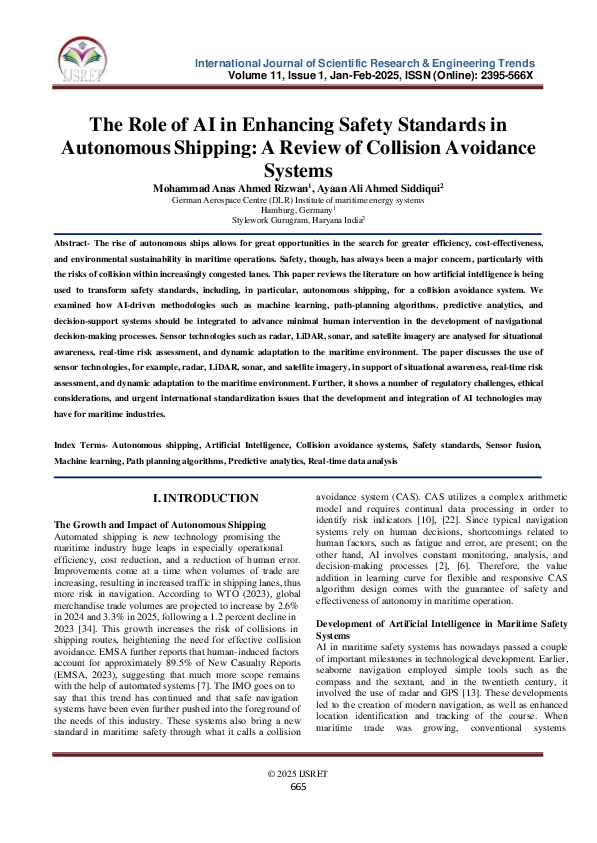 (PDF) The Role of AI in Enhancing Safety Standards in Autonomous ...