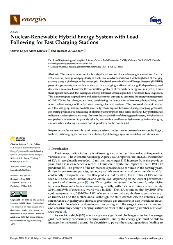 (PDF) Nuclear-Renewable Hybrid Energy System with Load-Following for ...