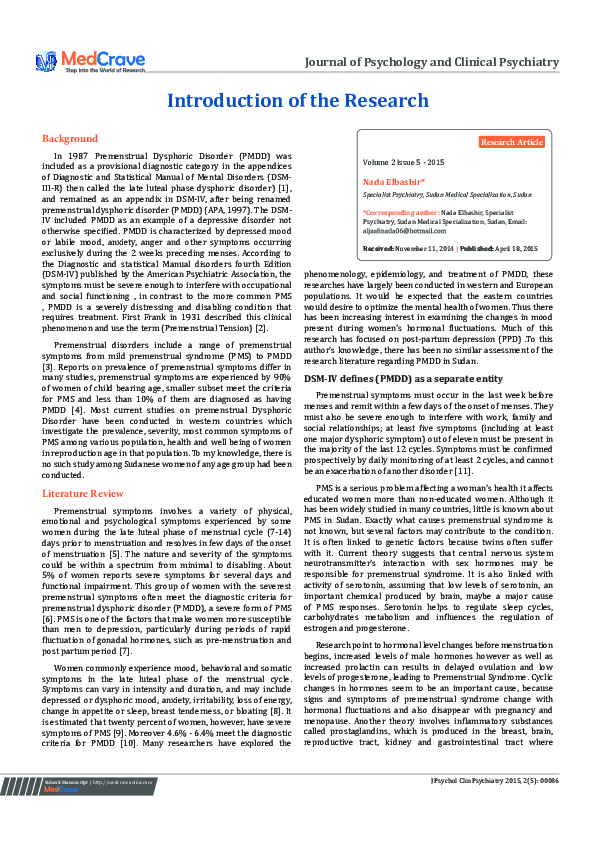(PDF) Introduction of the Research