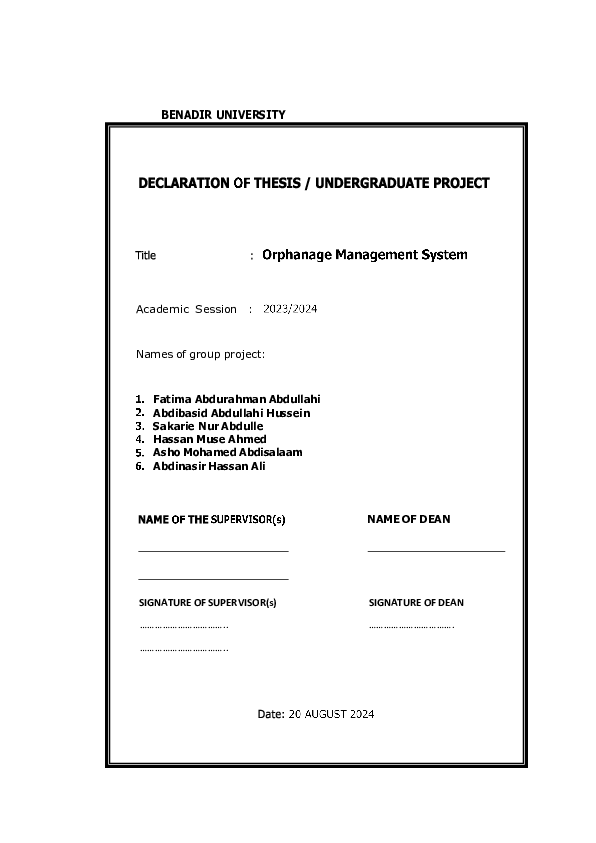 (PDF) SIGNATURE OF SUPERVISOR(s) SIGNATURE OF DEAN