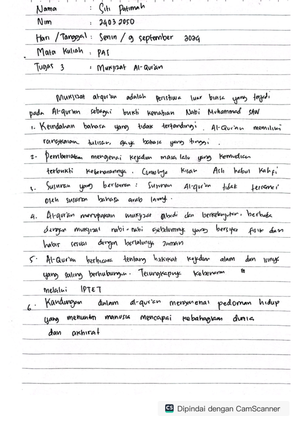 (PDF) Mukjizat alquran dan simpulan vidio