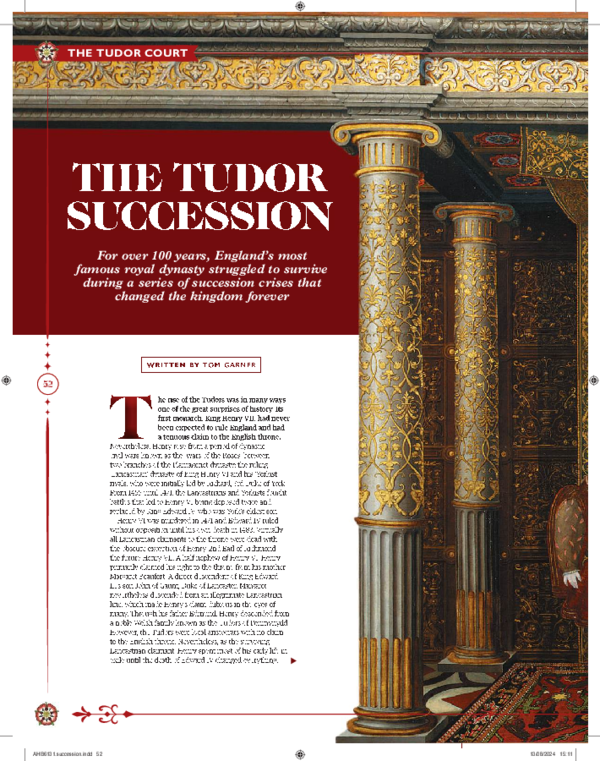 (PDF) The Tudor Succession
