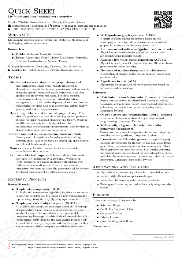 (PDF) Quick Sheet
