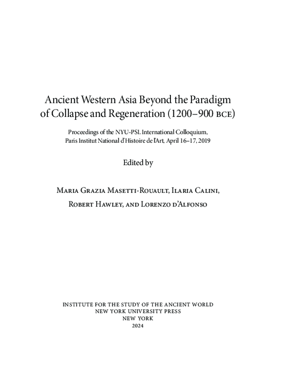 (PDF) Monument and motif in transition: The Neo-Assyrian rock reliefs ...