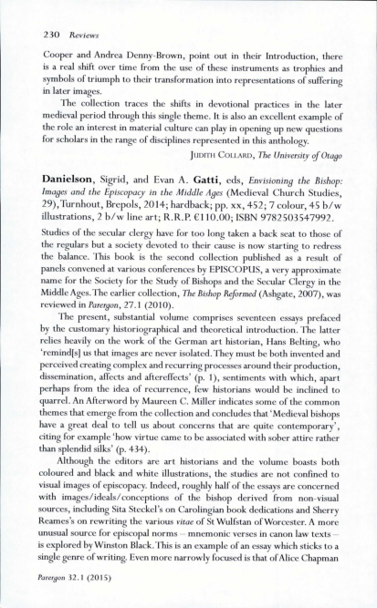 (PDF) Envisioning the Bishop: Images and the Episcopacy in the Middle ...