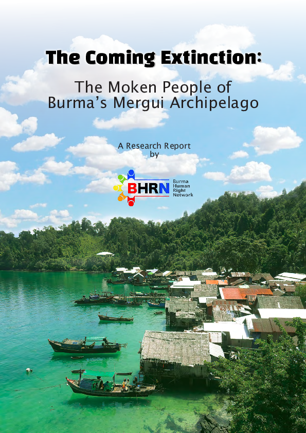 (PDF) The Coming Extinction: The Moken People of Burma's Mergui Archipelago