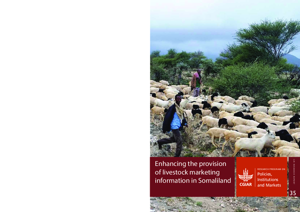 (PDF) Enhancing the provision of livestock marketing information in ...