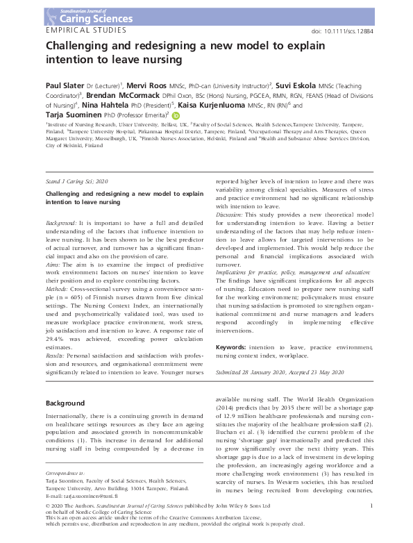 (PDF) Challenging and redesigning a new model to explain intention to ...