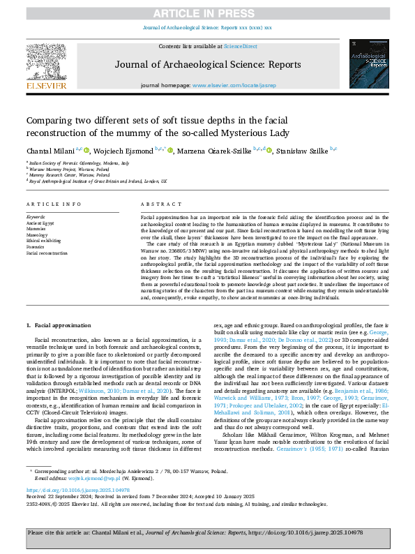 (PDF) Comparing two different sets of soft tissue depths in the facial ...