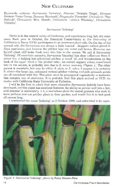 (PDF) New Cultivars