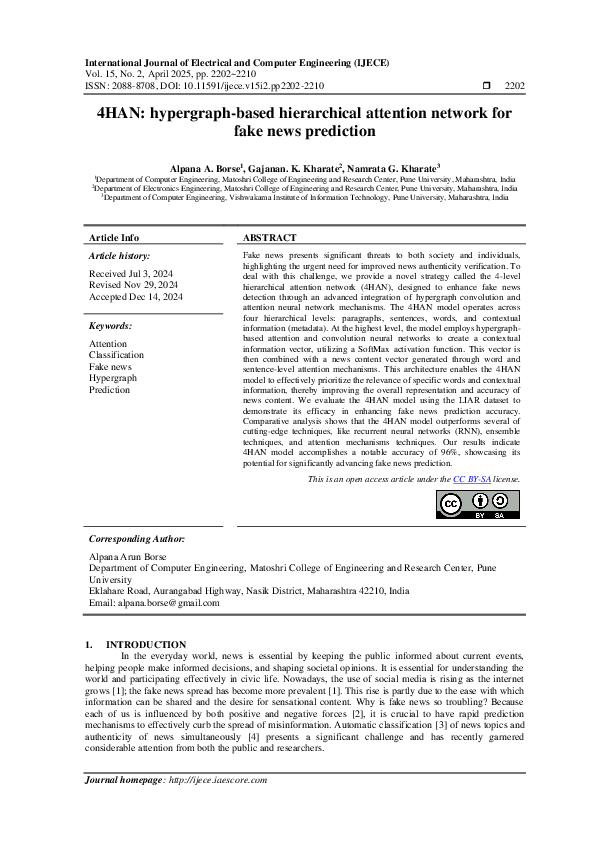 (PDF) 4HAN: hypergraph-based hierarchical attention network for fake ...