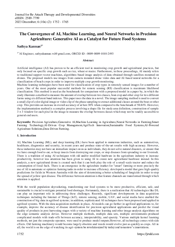 (PDF) The Convergence of AI, Machine Learning, and Neural Networks in ...