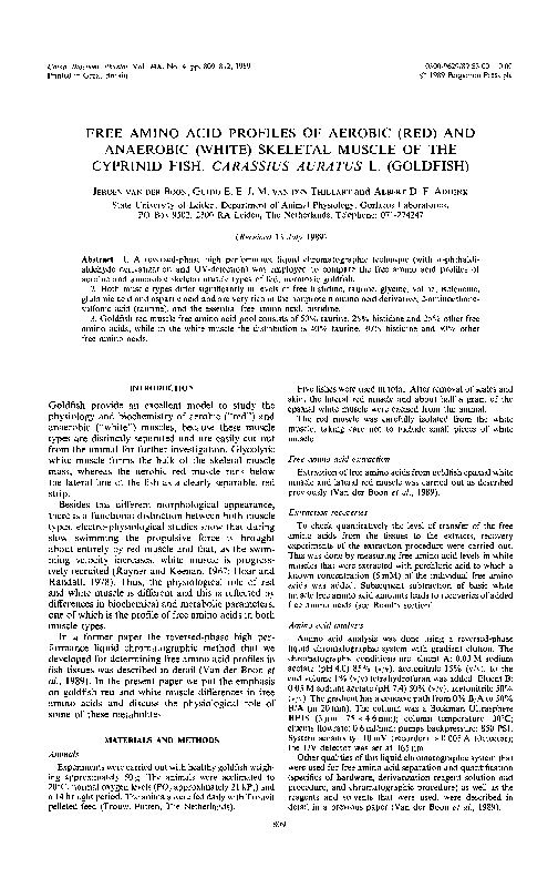 (PDF) Free amino acid profiles of aerobic (red) and anaerobic (white ...