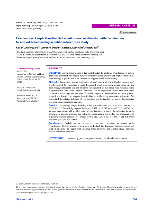 (PDF) Examination of explicit and implicit emotions and relationship with the intention to ...