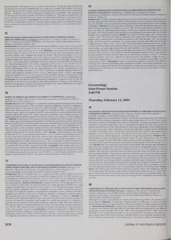 (PDF) A Retrospective Look at Symptoms in Gastroesophageal Reflux ...