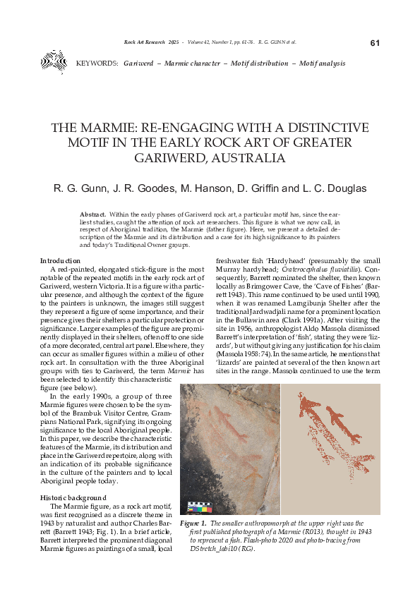 (PDF) THE MARMIE: RE-ENGAGING WITH A DISTINCTIVE MOTIF IN THE EARLY ...