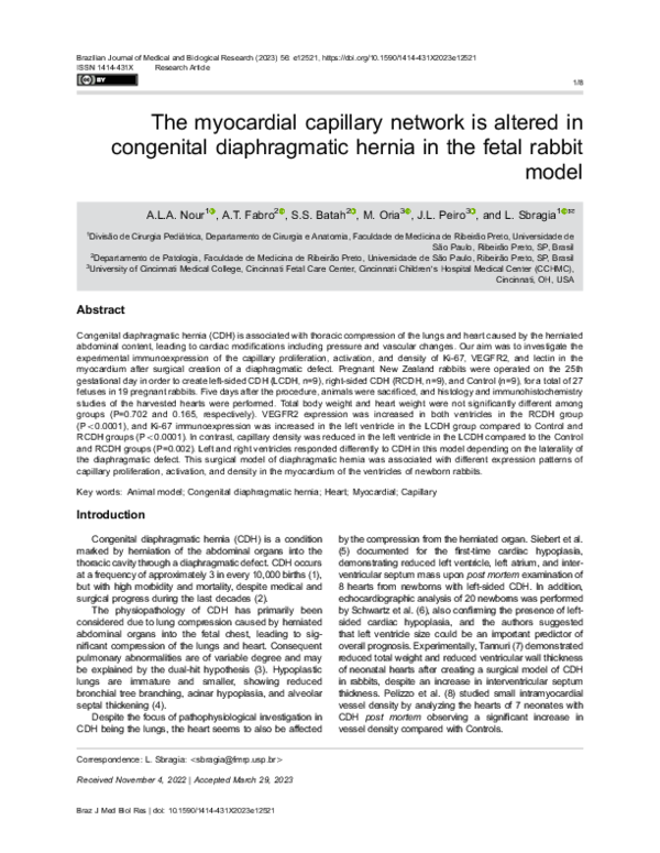 (PDF) The myocardial capillary network is altered in congenital ...