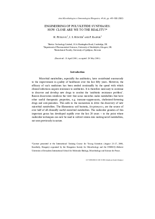 (PDF) Isolation and characterization of two types of actinophages ...