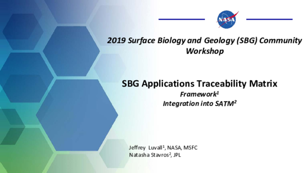 (PDF) SBG Applications Traceability Matrix