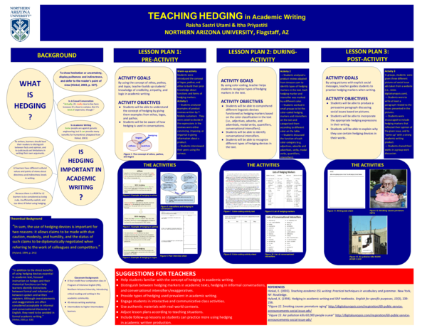 (PDF) TEACHING HEDGING in Academic Writing